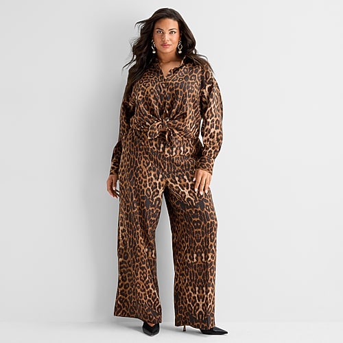 Click here for Ashley Graham Womens Plus Straight Trouser  14w  B... prices