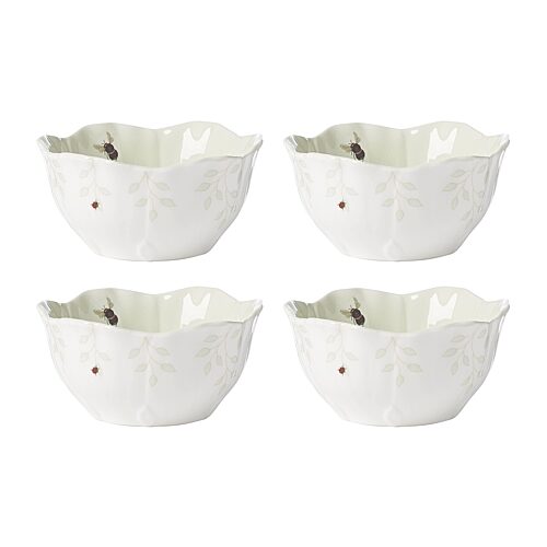 Click here for Lenox Butterfly Meadow Floral Dessert Bowls  Set o... prices