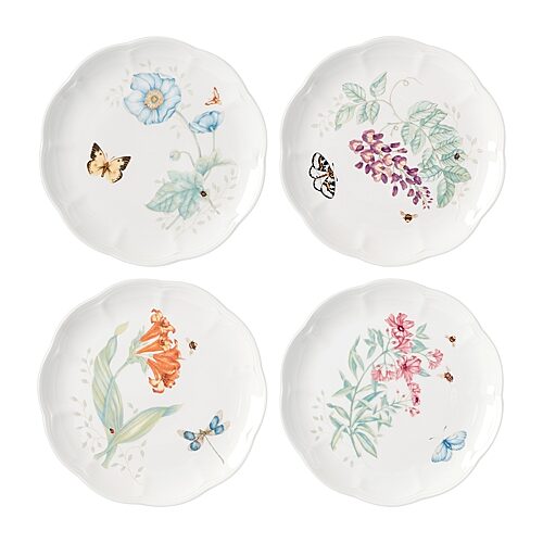 Click here for Lenox Butterfly Meadow Accent Plate  Set of 4 prices