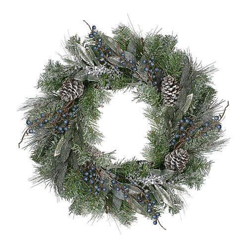 Click here for Mixed Pine and Blueberries Artificial Christmas Wr... prices