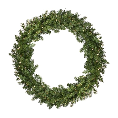 Click here for Pre-Lit Eastern Pine Artificial Christmas Wreath -... prices