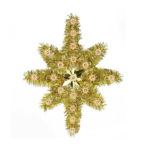 Click here for 21 Gold Star of Bethlehem Christmas Tree Topper -... prices