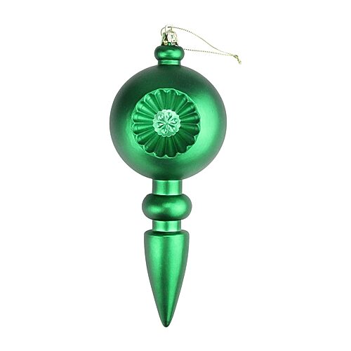 Click here for 4ct Green Retro Reflector Shatterproof Matte Chris... prices