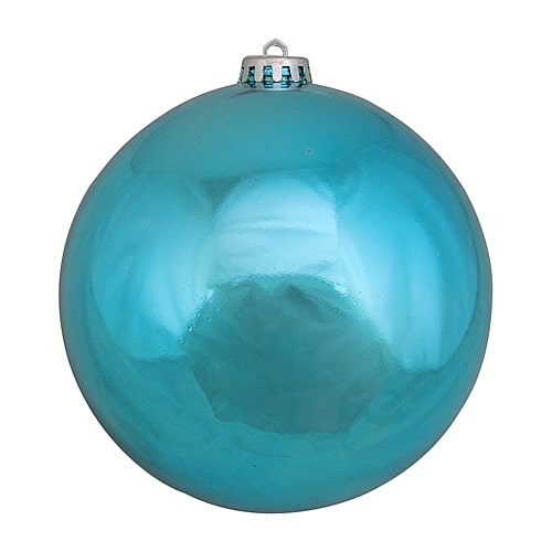 Click here for Turquoise Blue Shatterproof Shiny Christmas Ball O... prices