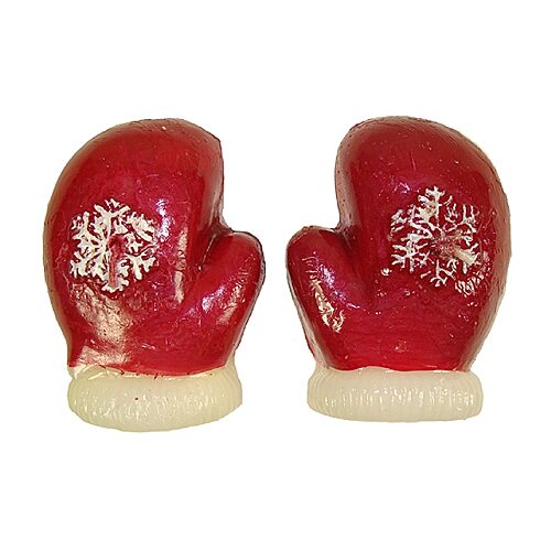 Click here for Club Pack of 192 Red Mitten Floating Christmas Can... prices