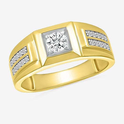 Click here for Mens 3.5MM 1/2 CT. T.W. Natural White Diamond 14K... prices