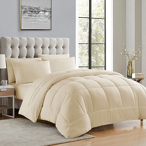 Sweet Home Collection Down Alternative 7 Piece Comforter Sets