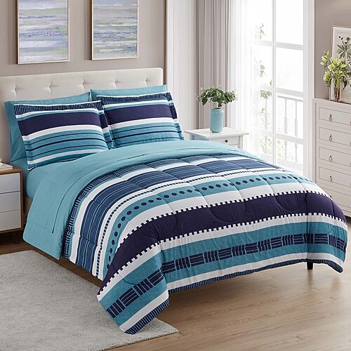 Click here for Sweet Home Collection Marino 7pc. Bed in a Bag Com... prices