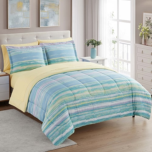 Click here for Sweet Home Collection Sorento 7pc. Bed In A Bag Co... prices