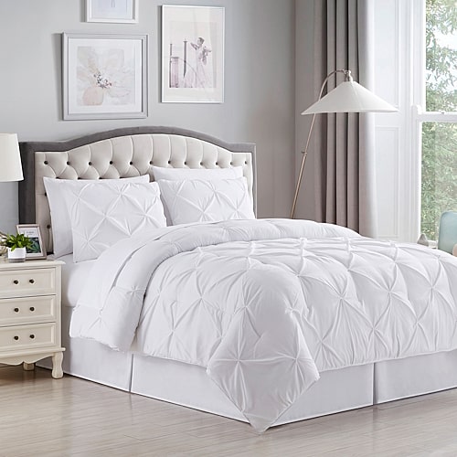 Click here for Sweet Home Collection 8pc. Pintuck All Season Bed-... prices