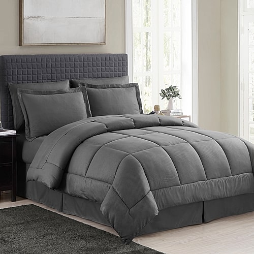 Click here for Sweet Home Collection 8pc. Greek Key All Season Be... prices