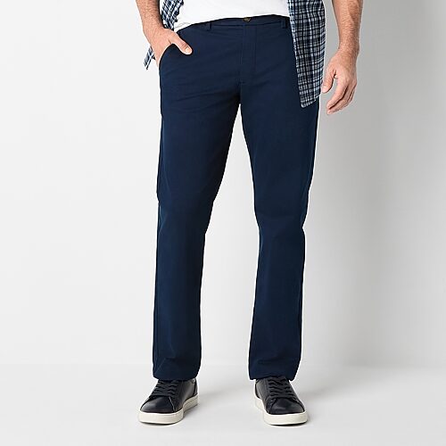 Click here for St. Johns Bay Stretch Chino Mens Straight Fit Flat... prices