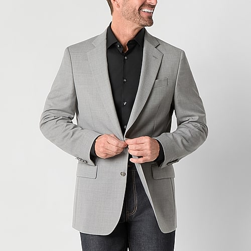 Click here for Stafford Hopsack Mens Classic Fit Sport Coat  48 L... prices