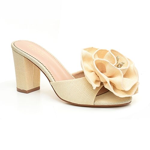 Click here for Nicole Miller Womens Poofy Heeled Sandals  10 Medi... prices