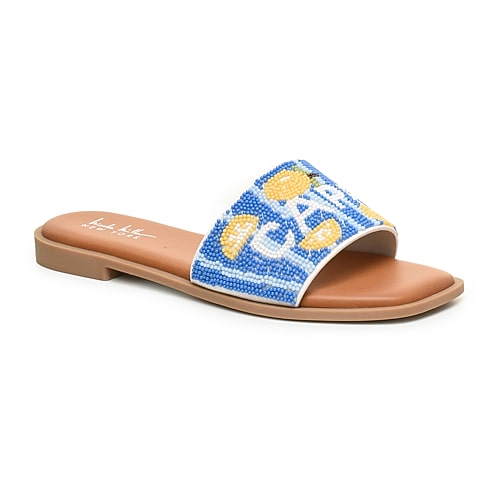 Click here for Nicole Miller Womens Destin Flat Sandals  7 1/2 Me... prices