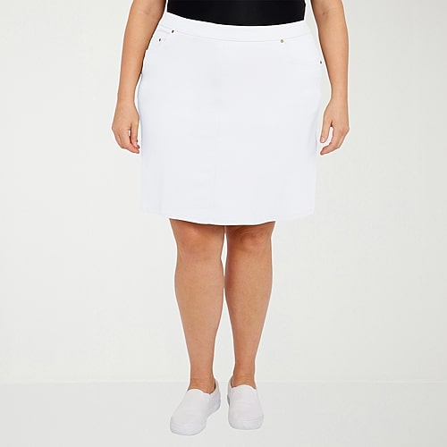 Click here for Hearts Of Palm Womens Mid Rise Plus Skort  22w  Wh... prices