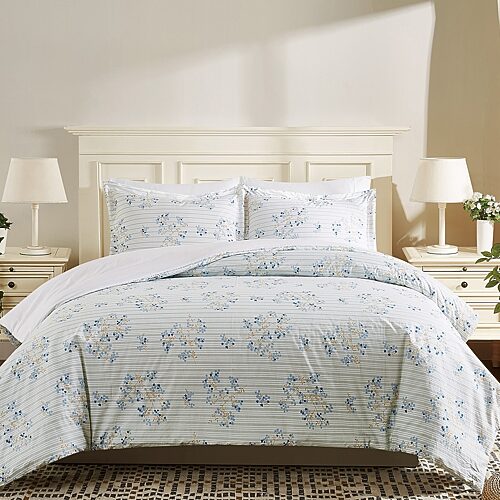 Click here for Cottage Classics Emma Floral 3pc. Comforter Set prices