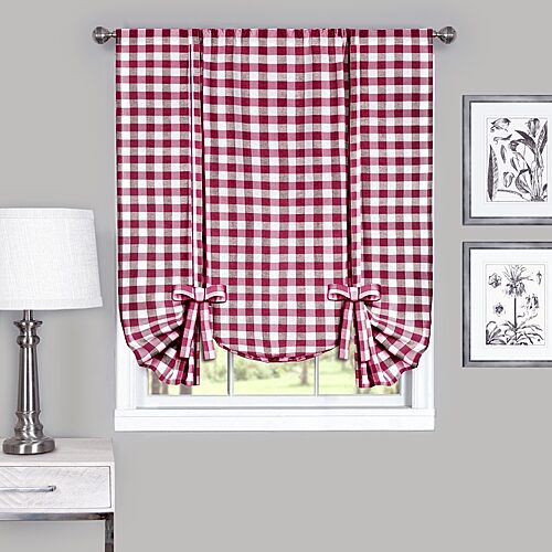 Click here for Achim Buffalo Check Tie Up Shade prices