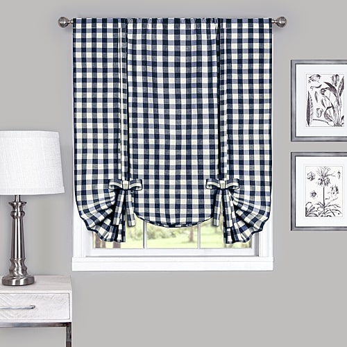 Click here for Achim Buffalo Check Window Tie Up Shade  42 x 63 -... prices