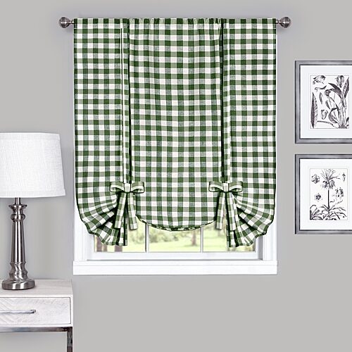 Click here for Achim Buffalo Check Tie Up Shade prices
