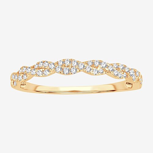 Click here for Womens 1/5 CT. Natural White Diamond 10K Gold Wedd... prices