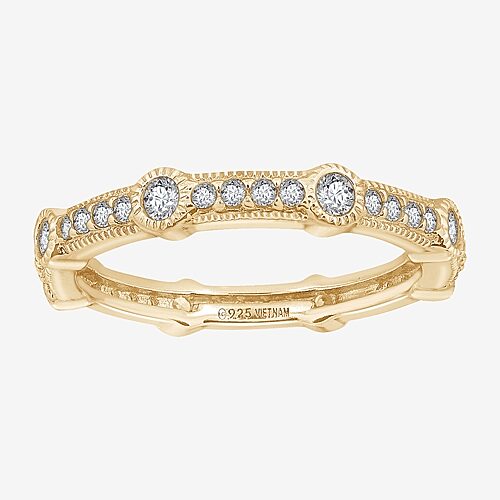 Click here for Cubic Zirconia Sterling Silver Round Band  10 prices