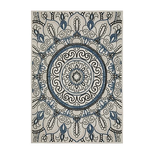Click here for Covington Home Trieste Boho Medallion Indoor Outdo... prices