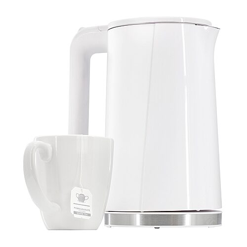 Click here for MegaChef White 1.7 Liter Double Wall Stainless Ste... prices