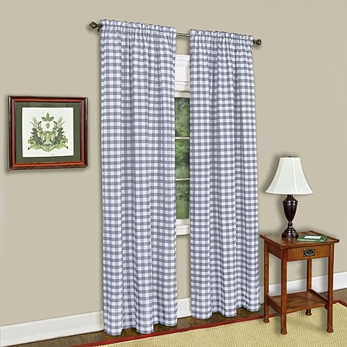 Click here for Buffalo Check Rod Pocket Light-Filtering Single Cu... prices