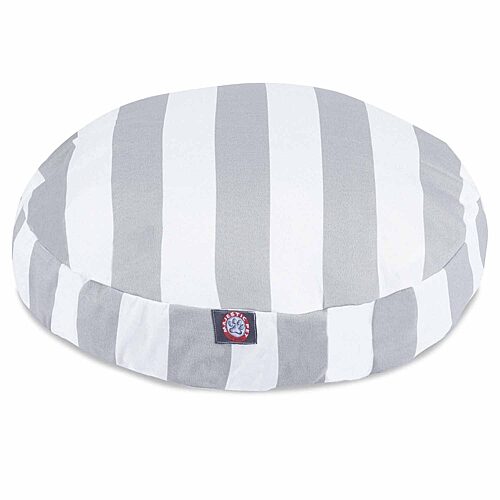 Click here for Majestic Pet Vertical Stripe Round Pet Bed  One Si... prices
