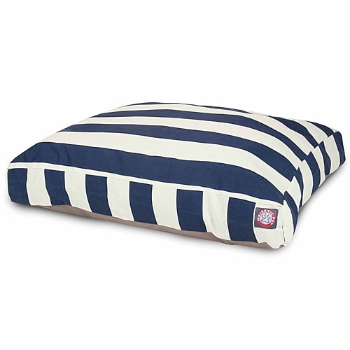 Click here for Majestic Pet Vertical Stripe Rectangle Pet Bed  On... prices