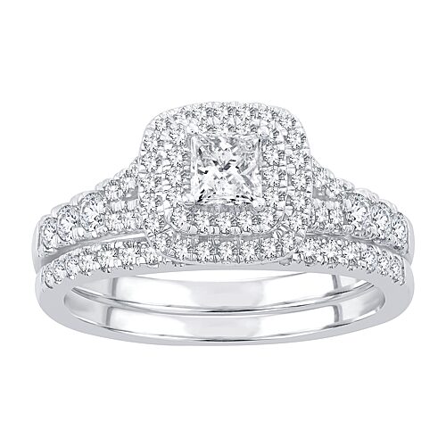 Click here for Womens 1 CT. T.W. Natural White Diamond 10K Gold C... prices