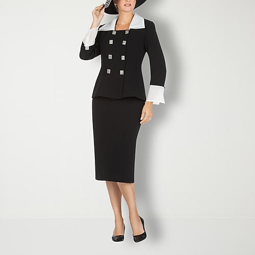 Click here for Giovanna Signature 2-pc. Skirt Suit-Plus  14w  Mul... prices