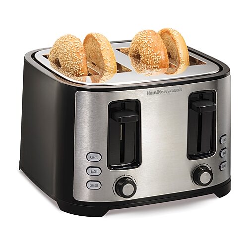 Click here for Hamilton Beach Extra-Wide-Slot 4 Slice Toaster Bla... prices