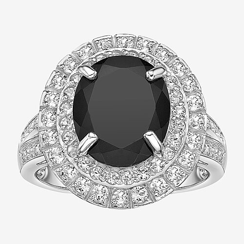 Click here for Womens Genuine Black Onyx Sterling Silver Oval Hal... prices