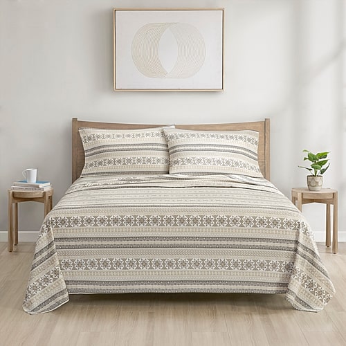 Click here for Madison Park Novelty Printed Cotton Flannel 4-Pc.... prices