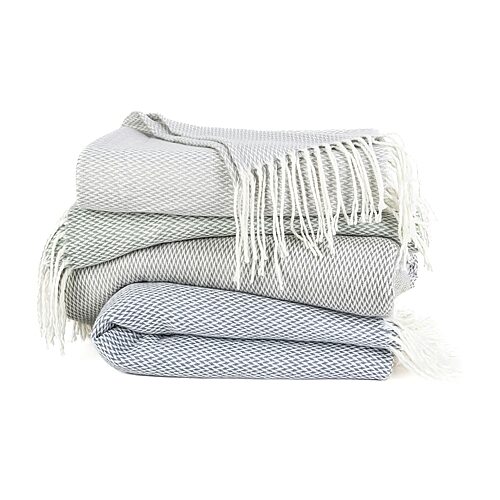 Click here for ienjoy Home Herringbone Fringed Throw  60 x 50 - E... prices