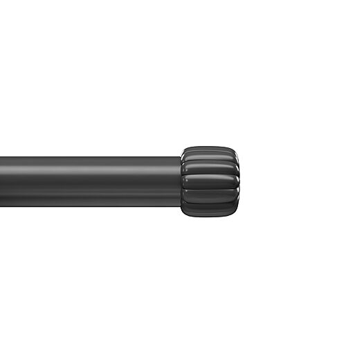 Click here for Umbra Cleo 1 IN Curtain Rod  One Size  Black prices