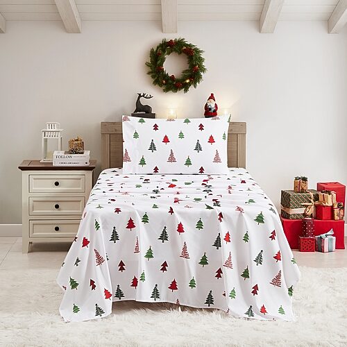 Click here for Sweet Home Collection Printed Christmas Holiday Mi... prices