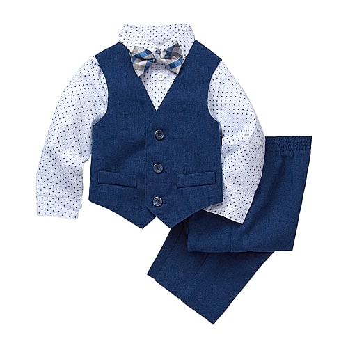 Click here for Van Heusen Baby Boys 4-pc. Suit Set  18 Months  Bl... prices