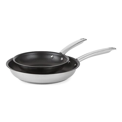 Click here for Cooks Stainless Steel 2-pc. Frypan Set  One Size... prices