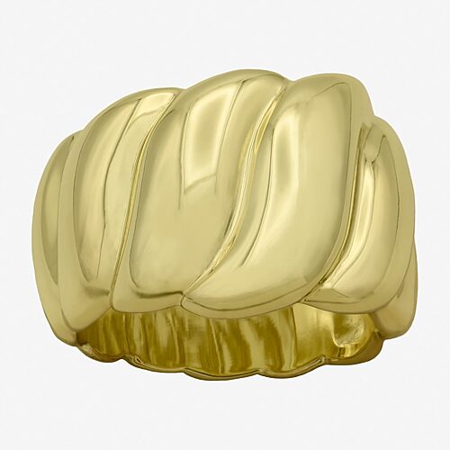 Click here for Sparkle Allure Womens 5MM 14K Gold Over Brass Band... prices