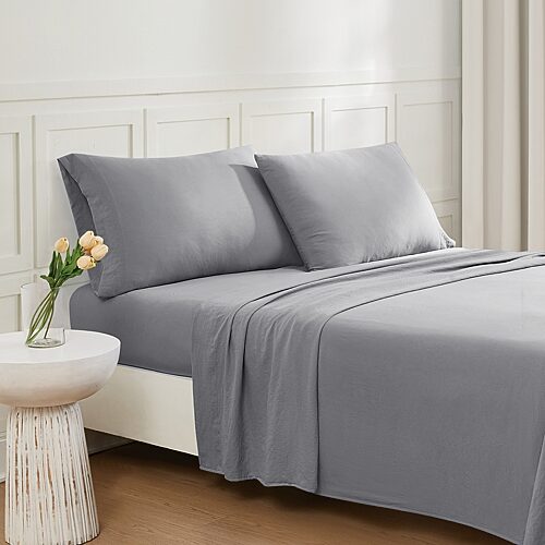 Click here for Truly Soft Garment Wash Solid Sheet Set prices