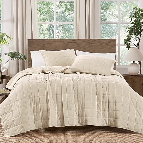 Click here for Brooklyn Loom Matte Cotton Velvet Box Stitch 3pc.... prices