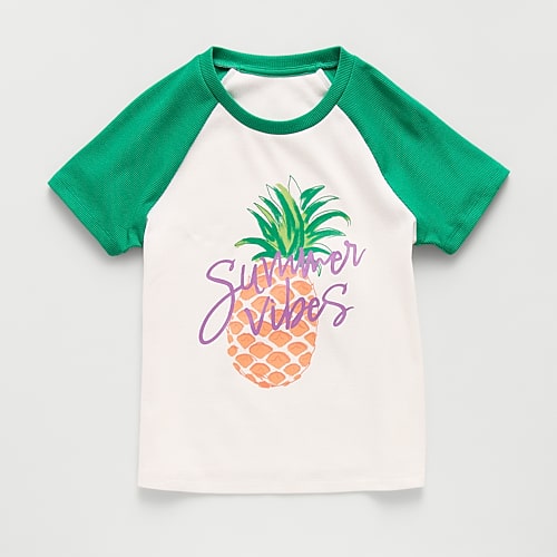 Click here for Thereabouts Little & Big Kid Girls Round Neck Shor... prices