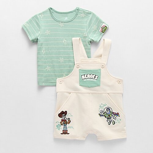 Click here for Baby Boys 2-pc. Buzz Lightyear Toy Story Woody Sho... prices