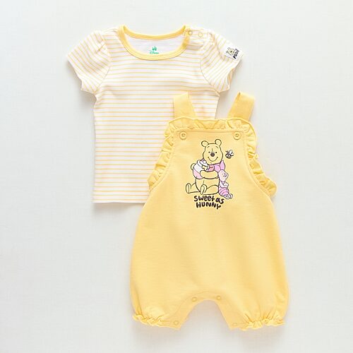 Click here for Baby Girls 2-pc. Winnie The Pooh Shortall Set  24... prices