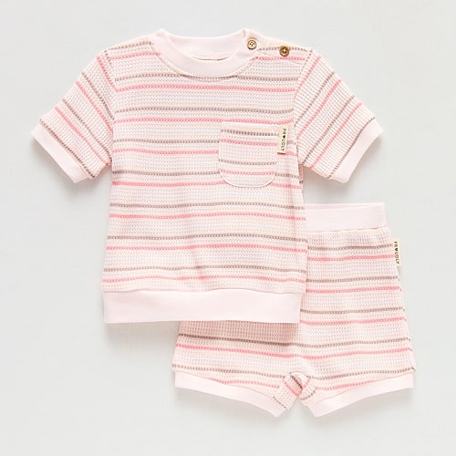 Click here for Proudly Baby Unisex 2-pc. Short Set  3 Months  Pin... prices