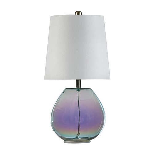 Click here for 510 Design Ranier Iridescent Glass Table Lamp  One... prices