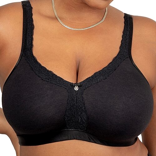 Click here for Curvy Couture Wireless Sleep Full Coverage Bra-101... prices